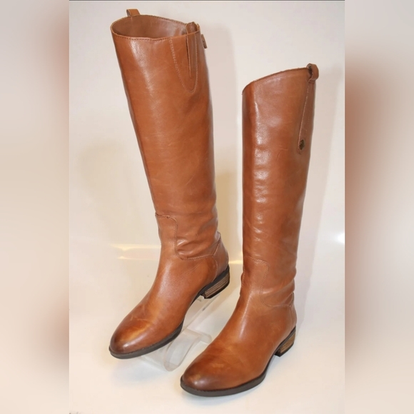 Sam Edelman | Shoes | Sam Edelman Designer Penny Womens Tall Brown ...